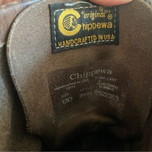 Chippewa | Shoes | Vintage Original Chippewa Lace Up Western Work Boots ...